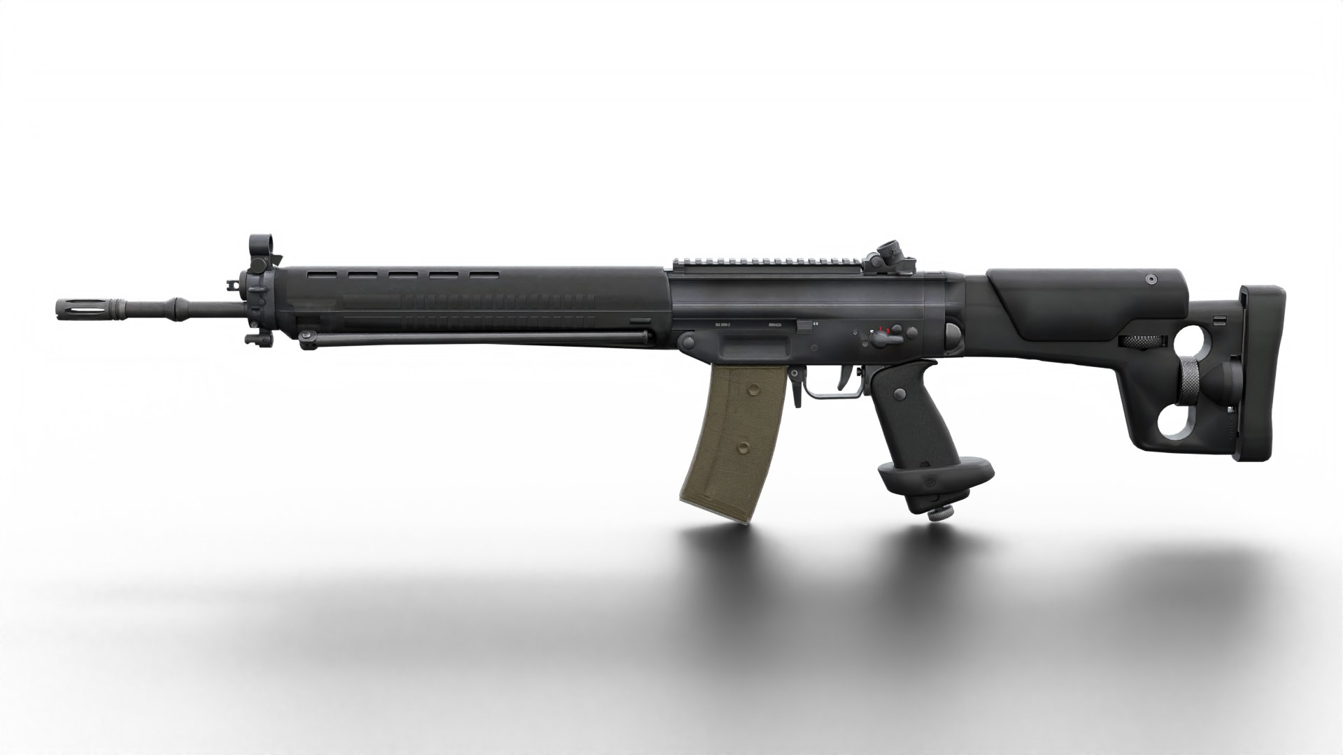 G3 Rifle Variants Modular Game-Ready Weapons Pack 3D Model - TurboSquid ...