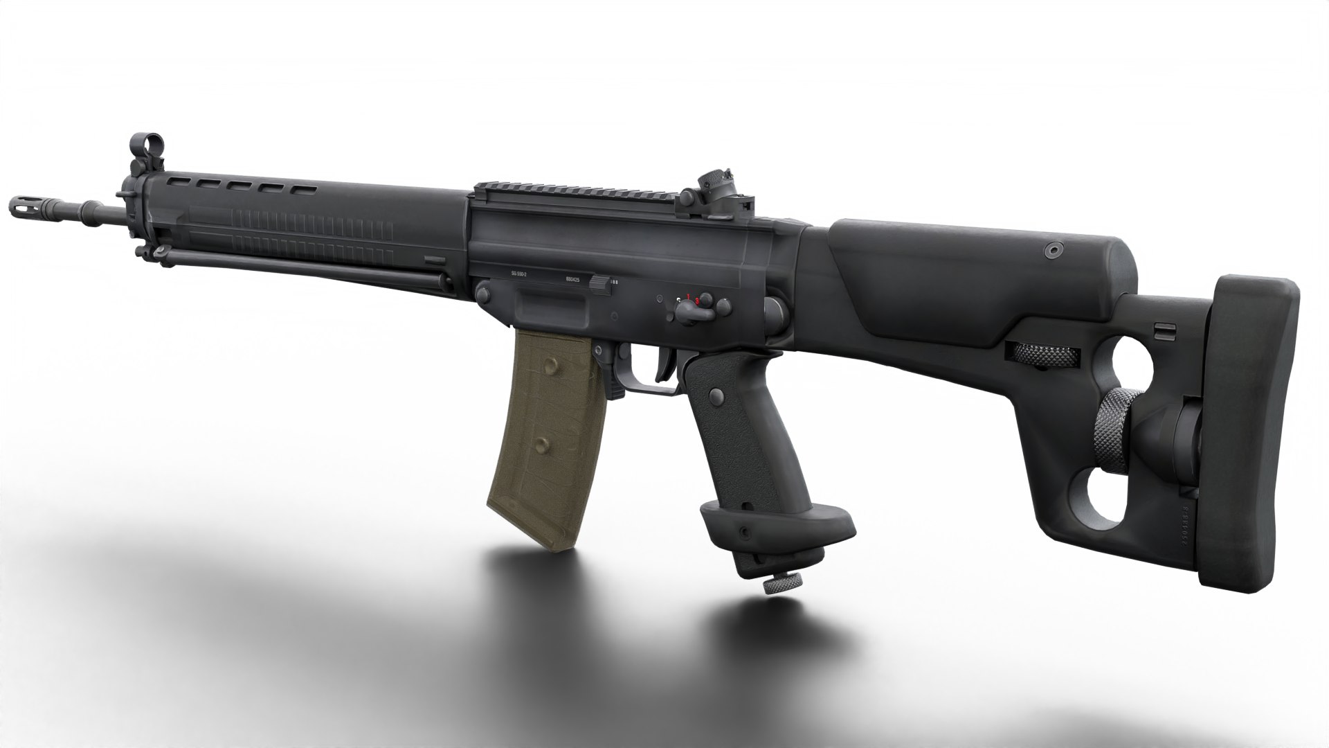 G3 Rifle Variants Modular Game-Ready Weapons Pack 3D Model - TurboSquid ...