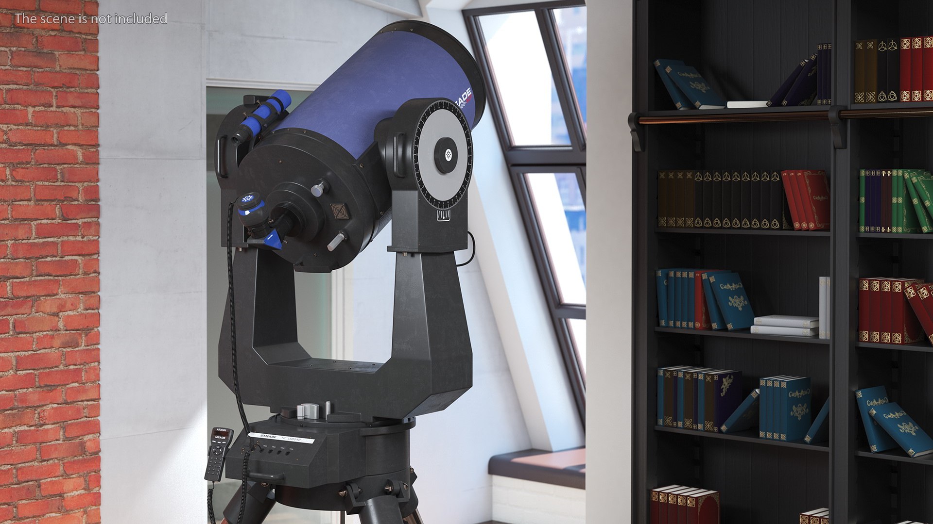 Meade LX200 16 Inch Telescope with Tripod 3D - TurboSquid 1822506