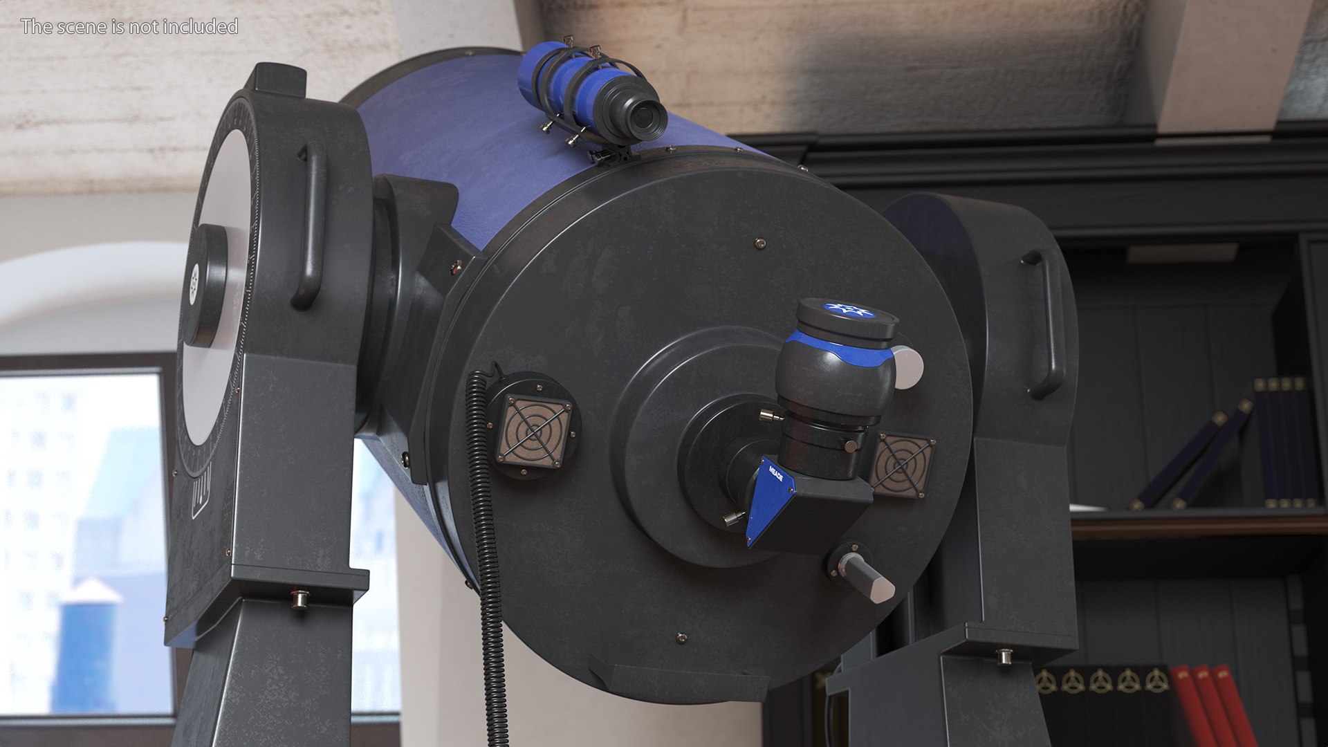 Meade LX200 16 Inch Telescope with Tripod 3D - TurboSquid 1822506