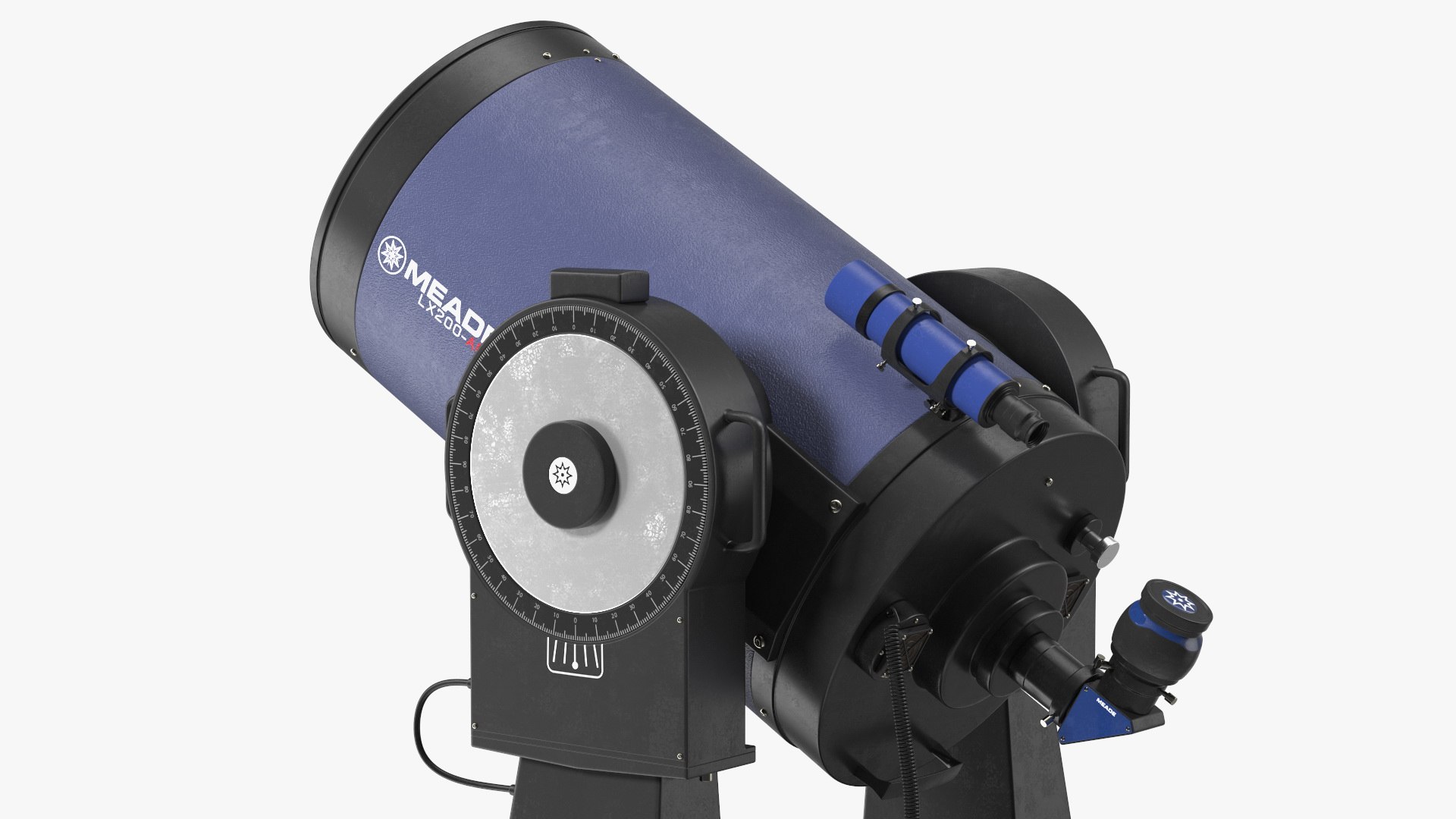 Meade LX200 16 Inch Telescope with Tripod 3D - TurboSquid 1822506