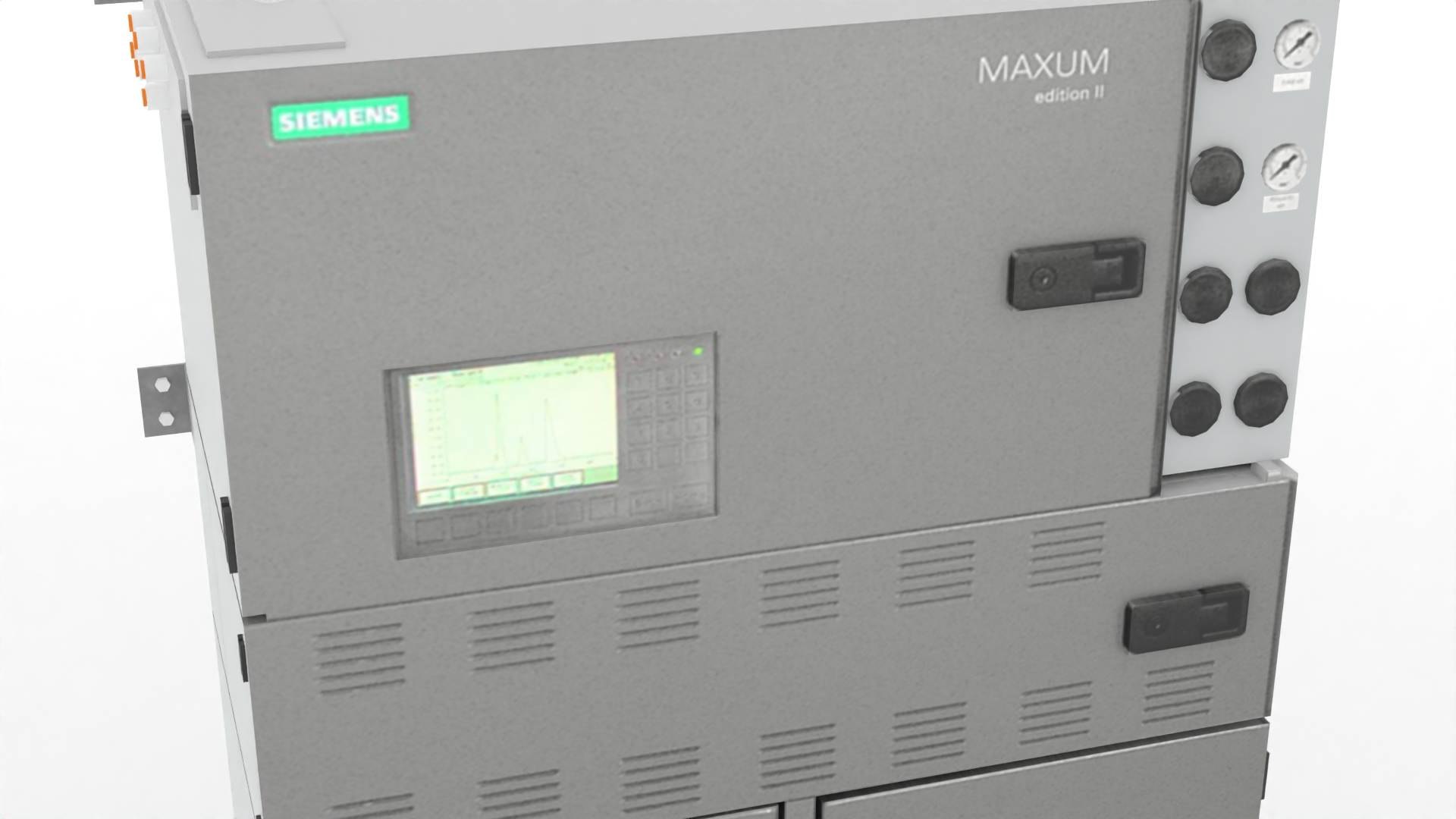 Siemens Maxum Gas Analyzer 3D - TurboSquid 1936719
