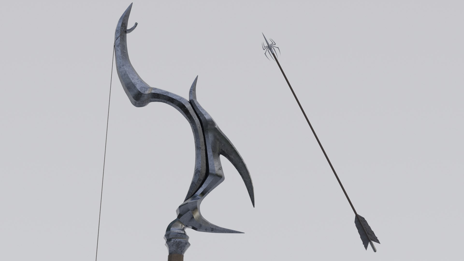 Dark Bow 3D Model - TurboSquid 1980291