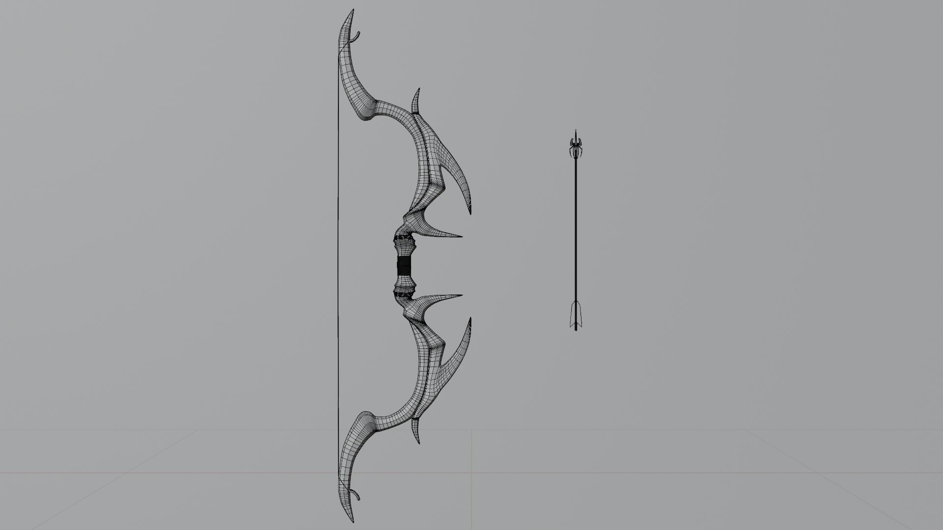 Dark Bow 3D Model - TurboSquid 1980291