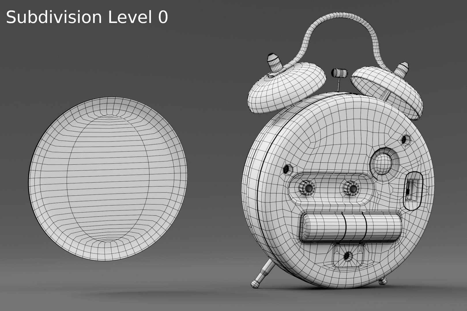 3D Alarm Clock - TurboSquid 1468904