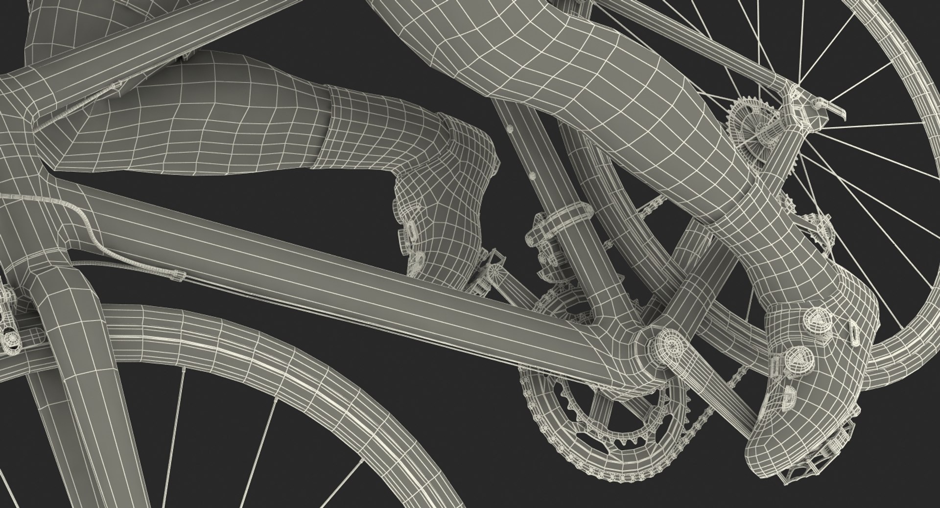 Bicyclist road bike 3D model - TurboSquid 1389701