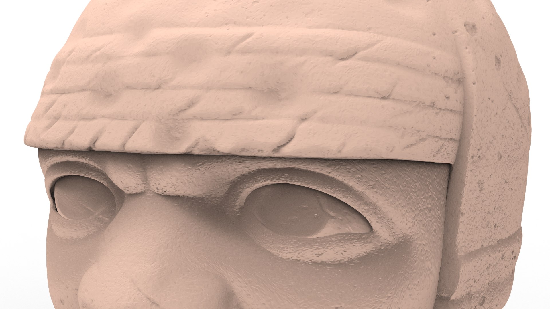 3D San Lorenzo Colossal Head 3 - TurboSquid 2156919