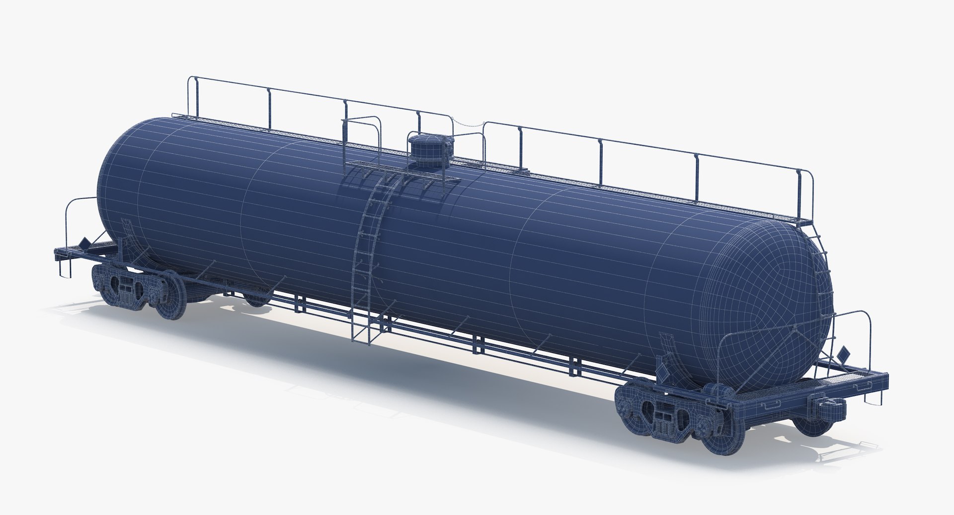 3d C4d Tanker Car