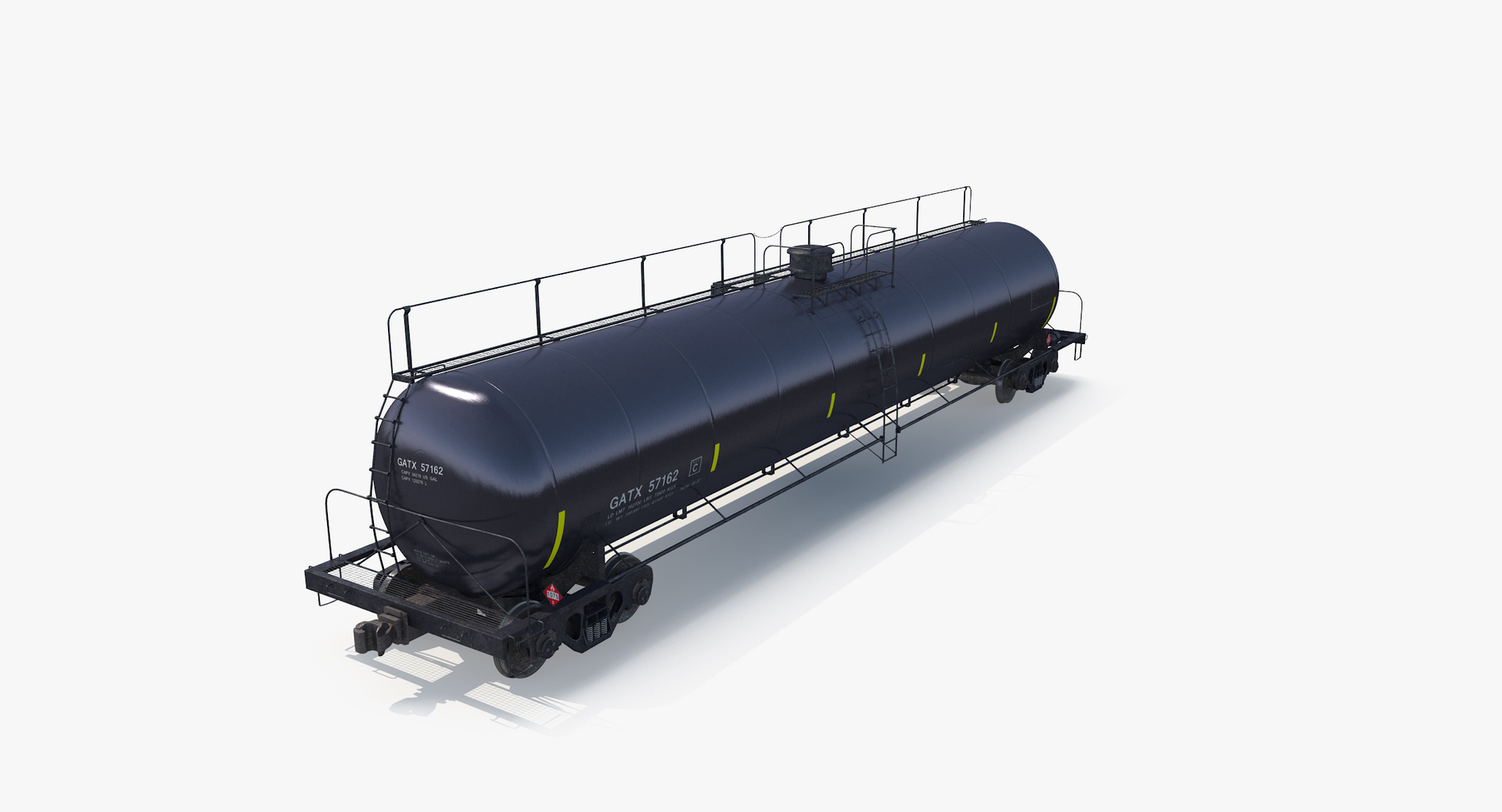 3d C4d Tanker Car