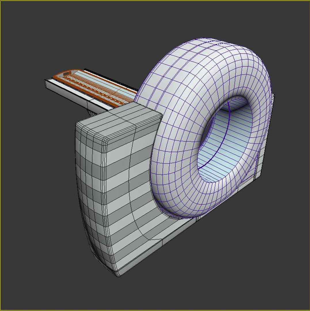 3d Model Mri Machine