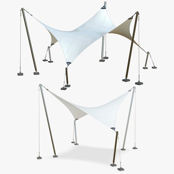 Tensile Structure 3D Models for Download | TurboSquid