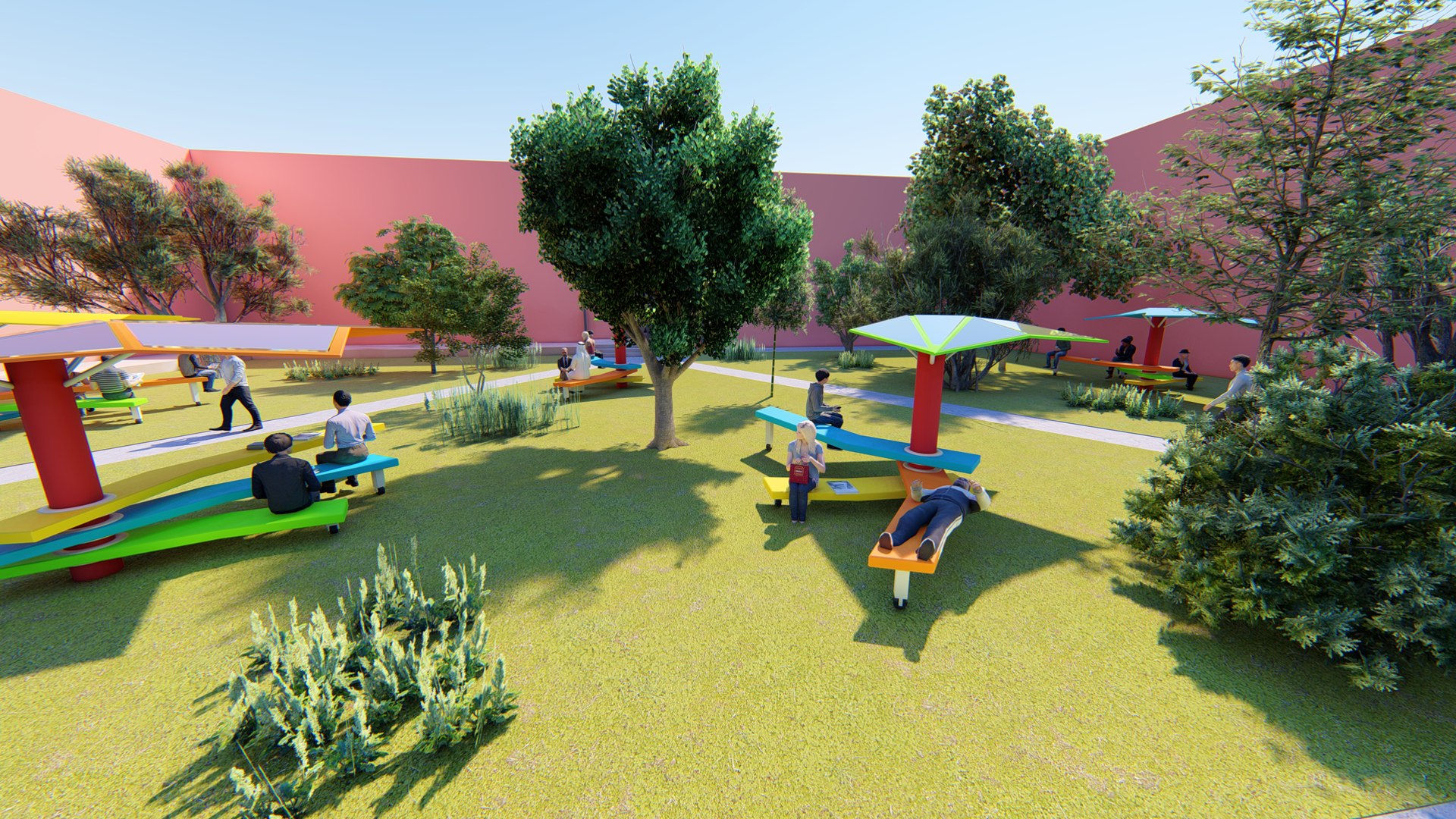 3D designed architecture - TurboSquid 1311486