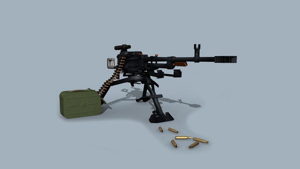 3D Russian MGs - TurboSquid 1869444