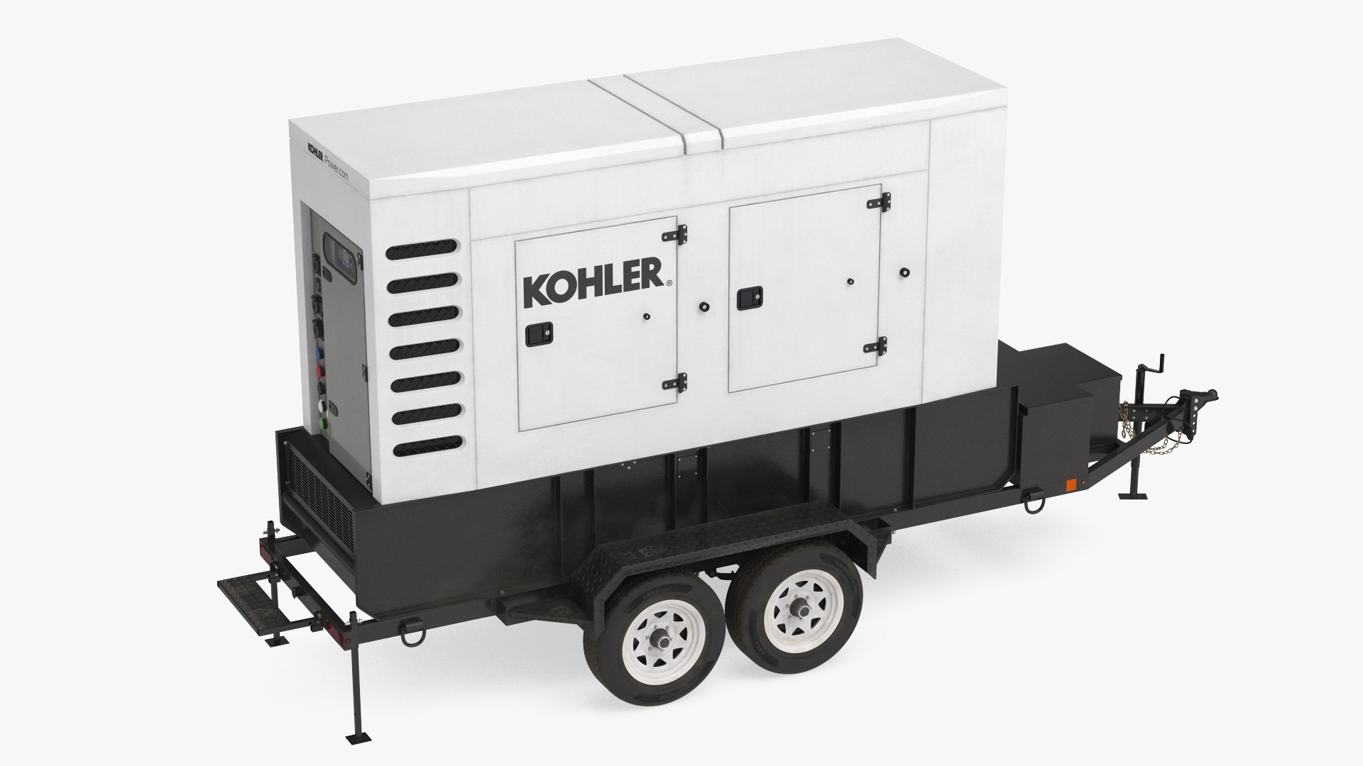 Kohler big mobile generator 3D model - TurboSquid 1550655
