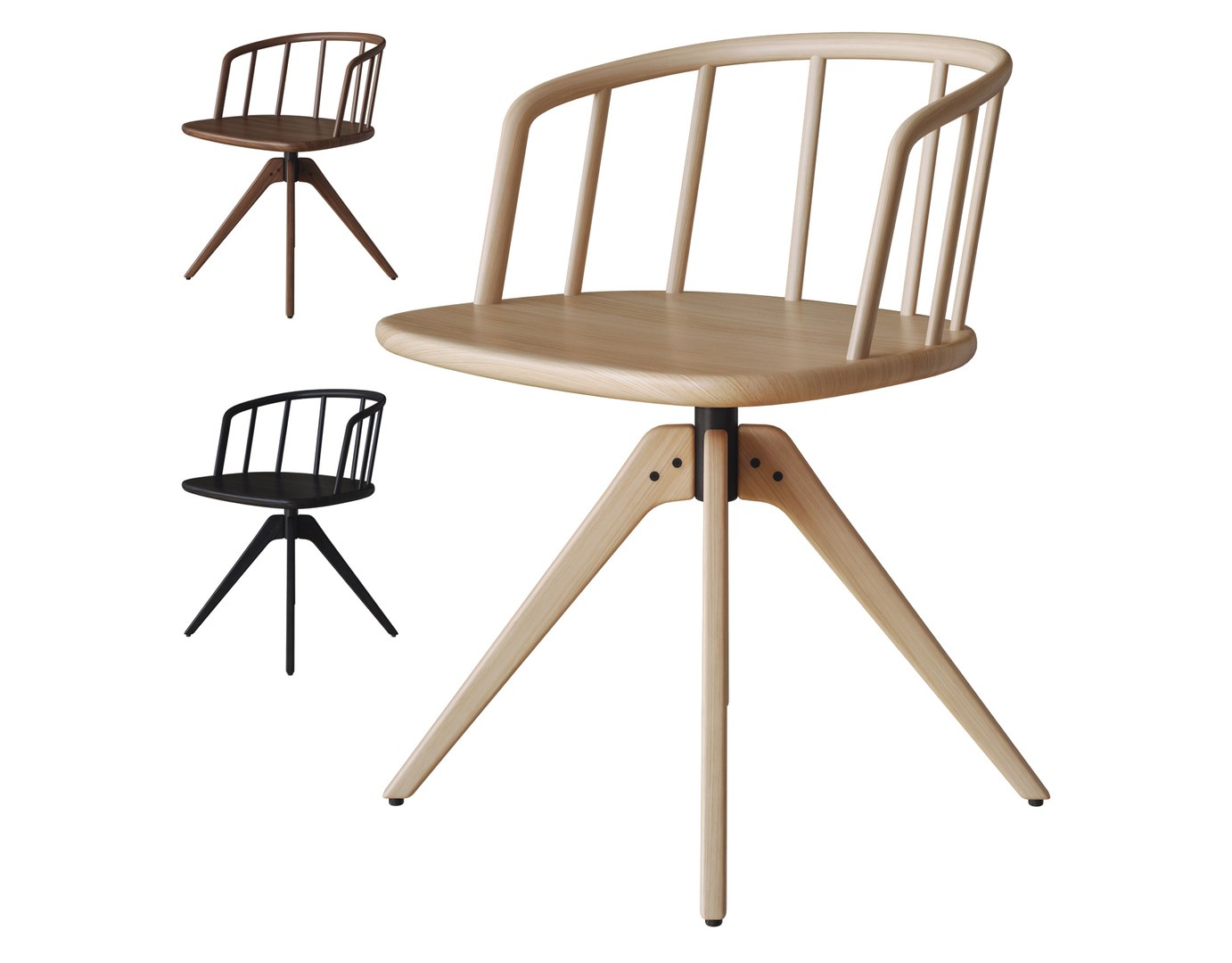 modelo 3d NYM 2845 chair by Pedrali - TurboSquid 1981115