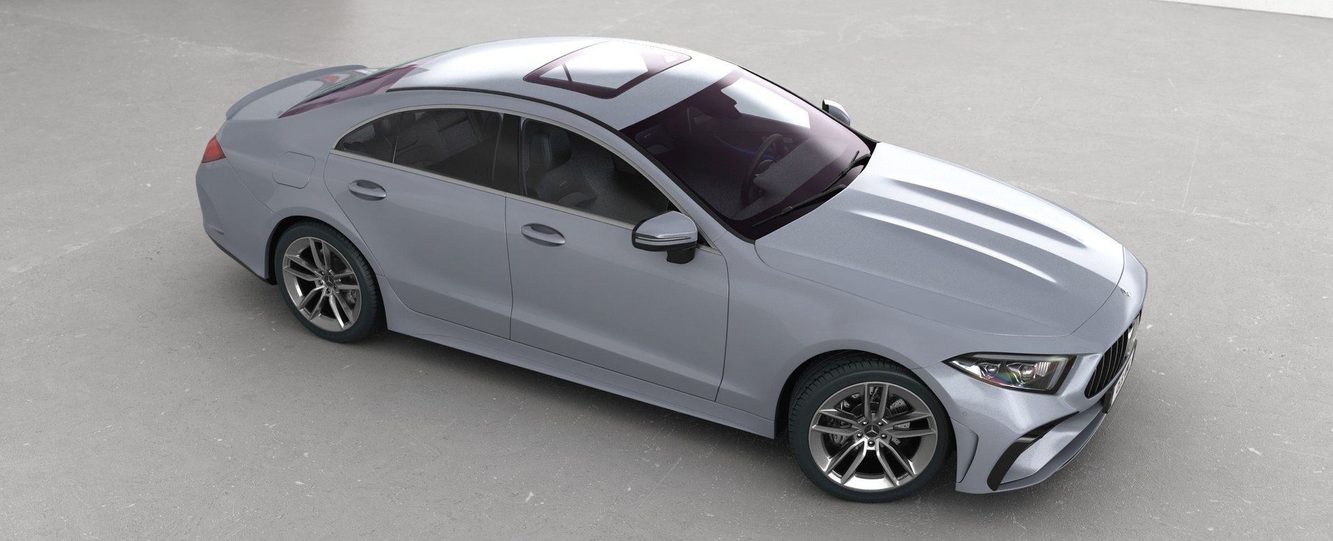 3D Model Mercedes-Benz CLS AMG 2022 Low Interior - TurboSquid 1800661