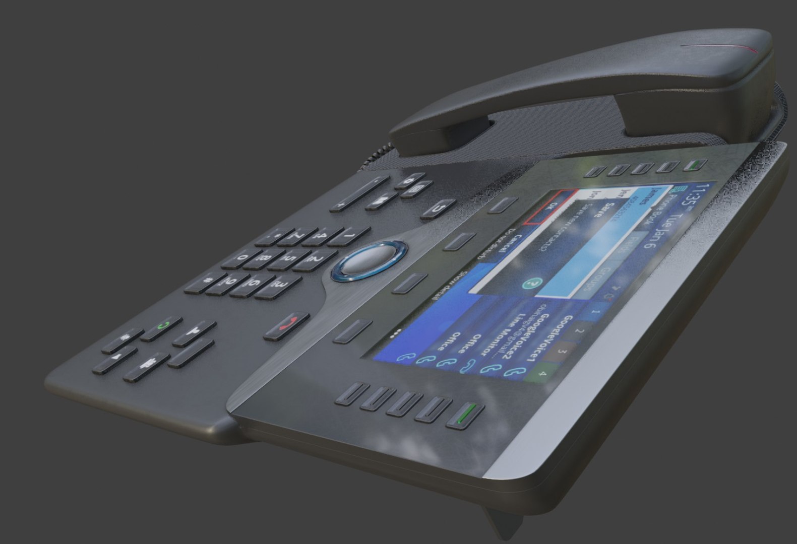 3D Ip Home Landline Model - TurboSquid 1409238