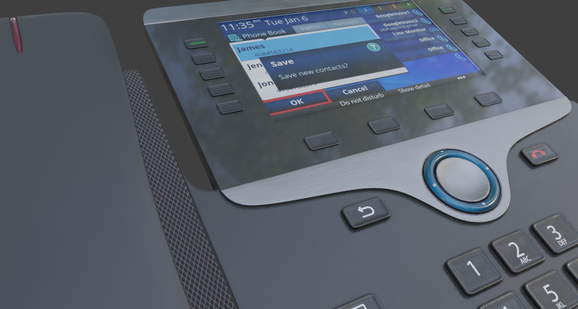 3D Ip Home Landline Model - TurboSquid 1409238