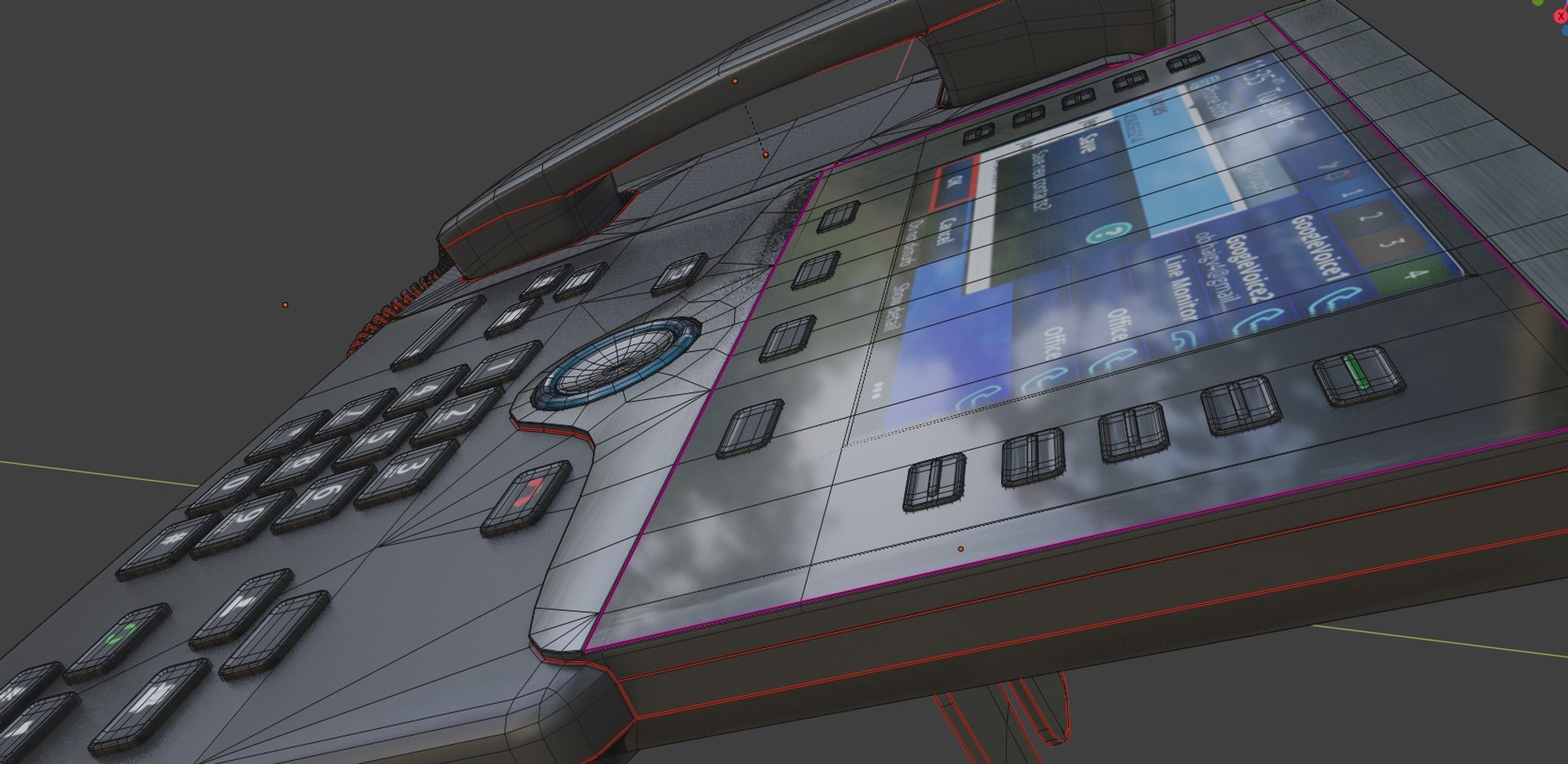 3D Ip Home Landline Model - TurboSquid 1409238