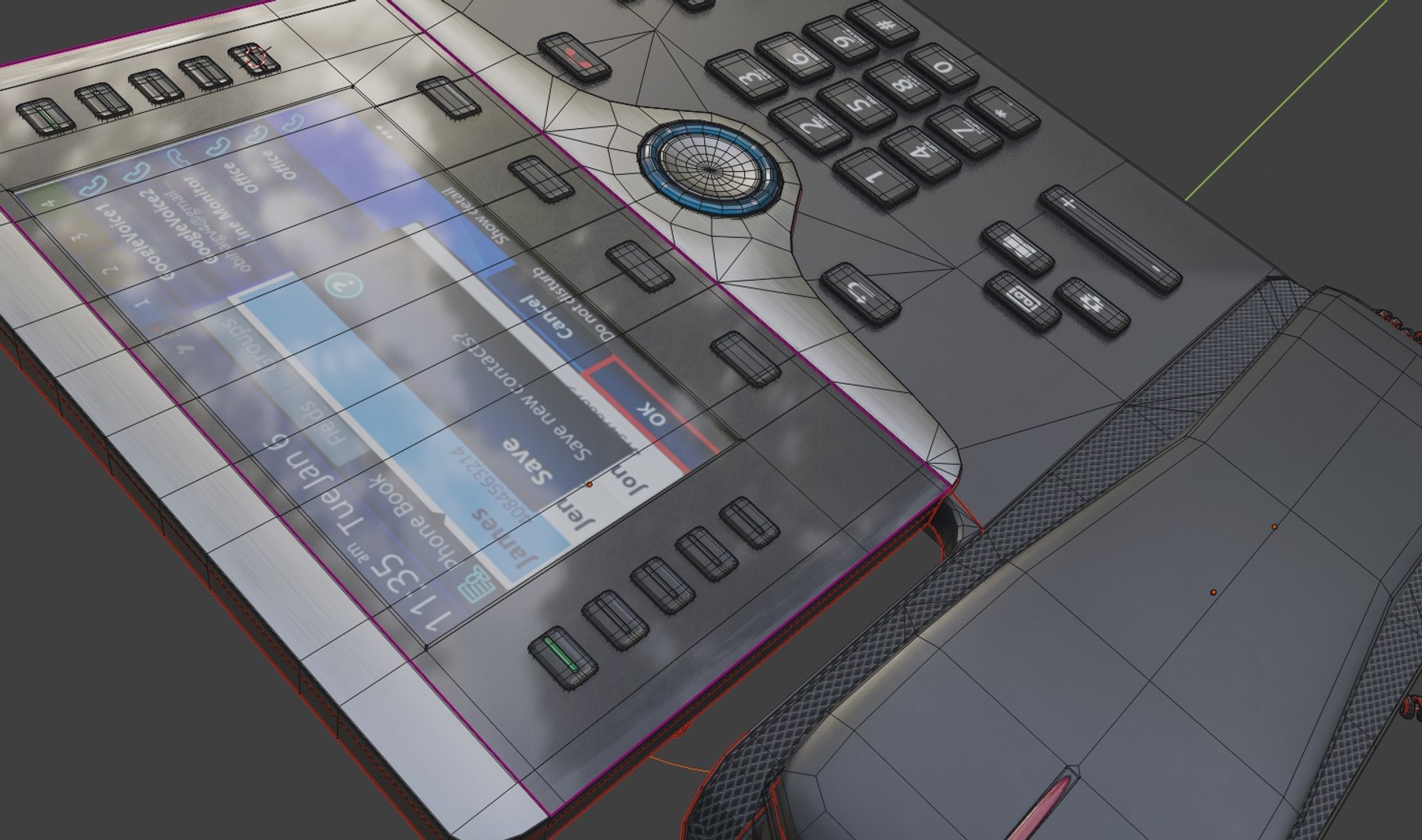 3D Ip Home Landline Model - TurboSquid 1409238