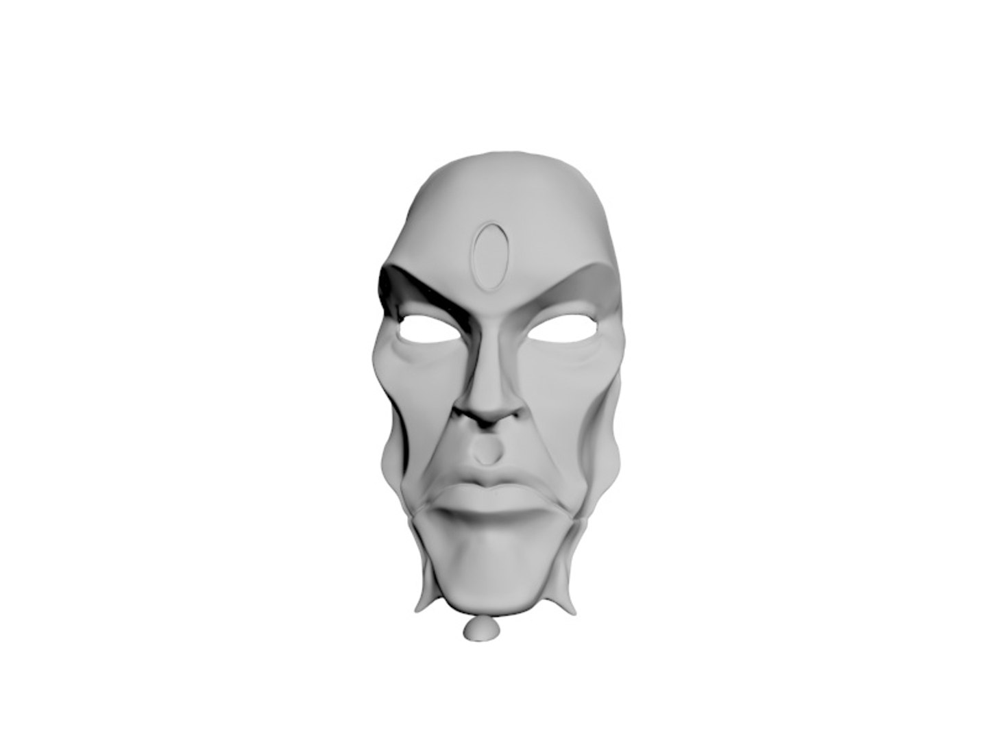 3D print mask ready - model - TurboSquid 1384437