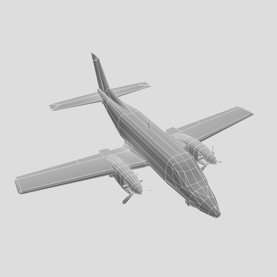3d Embraer Crn Model