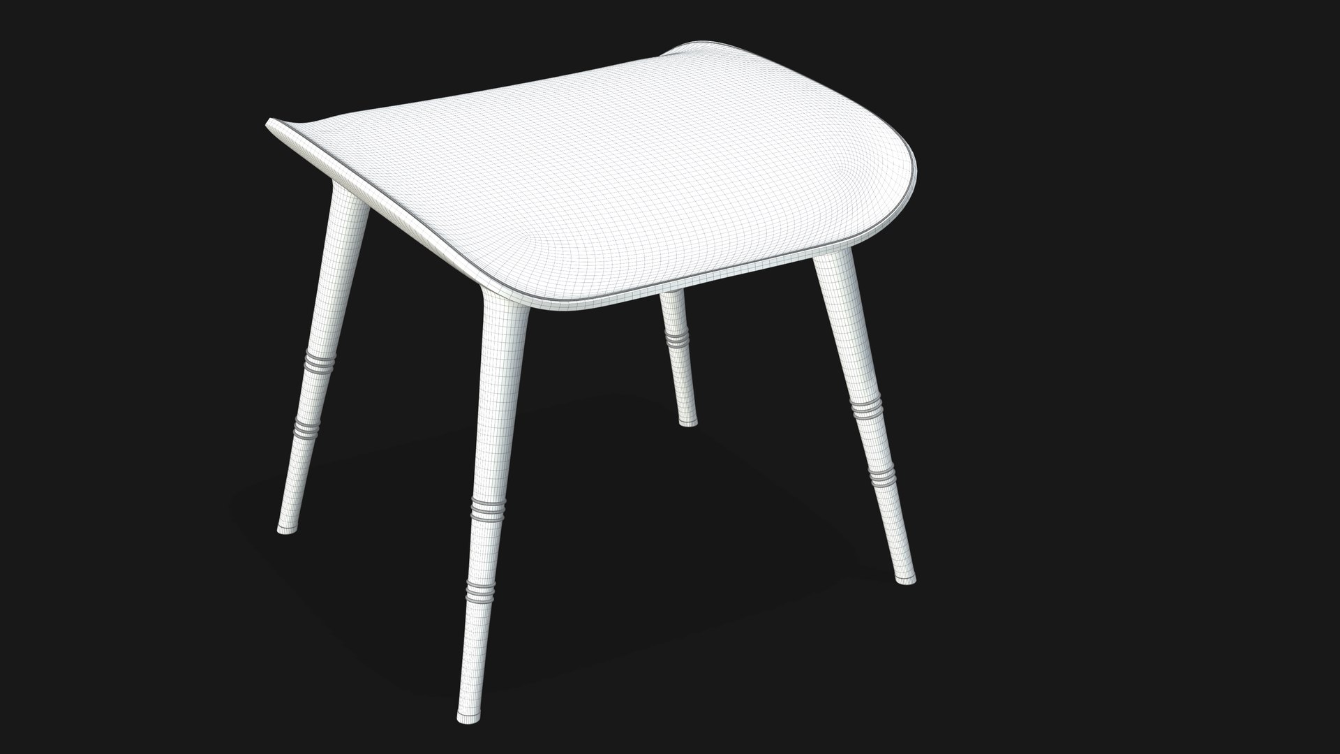 3D Chair Crocodile Ottoman - TurboSquid 1790289