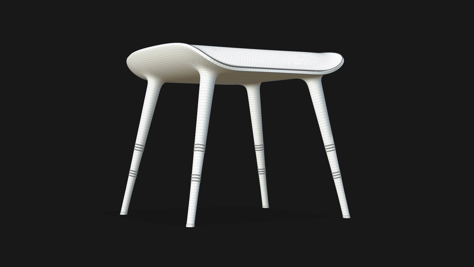 3D Chair Crocodile Ottoman - TurboSquid 1790289