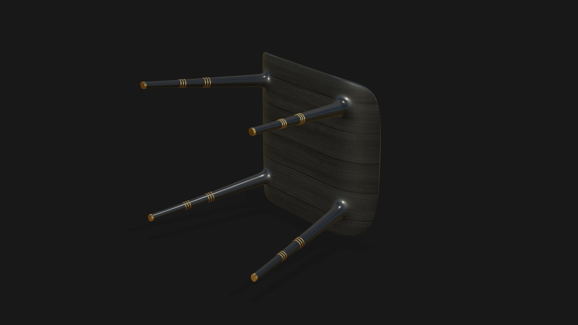 3D Chair Crocodile Ottoman - TurboSquid 1790289