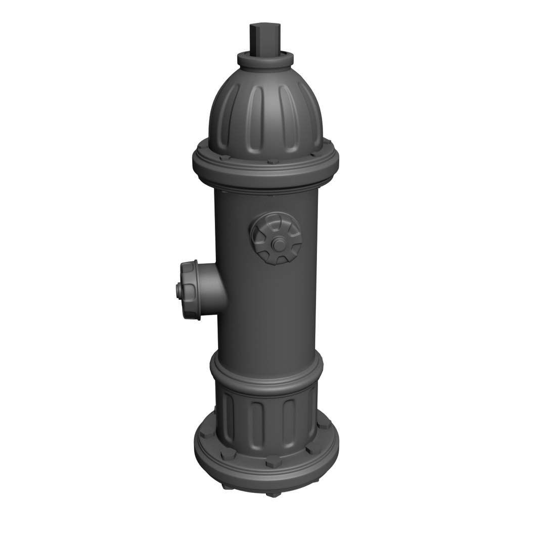 3d Hydrant