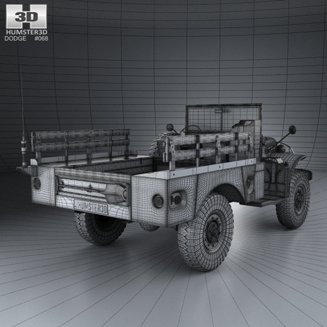 3D dodge wc-52 wc model | 1143934 | TurboSquid