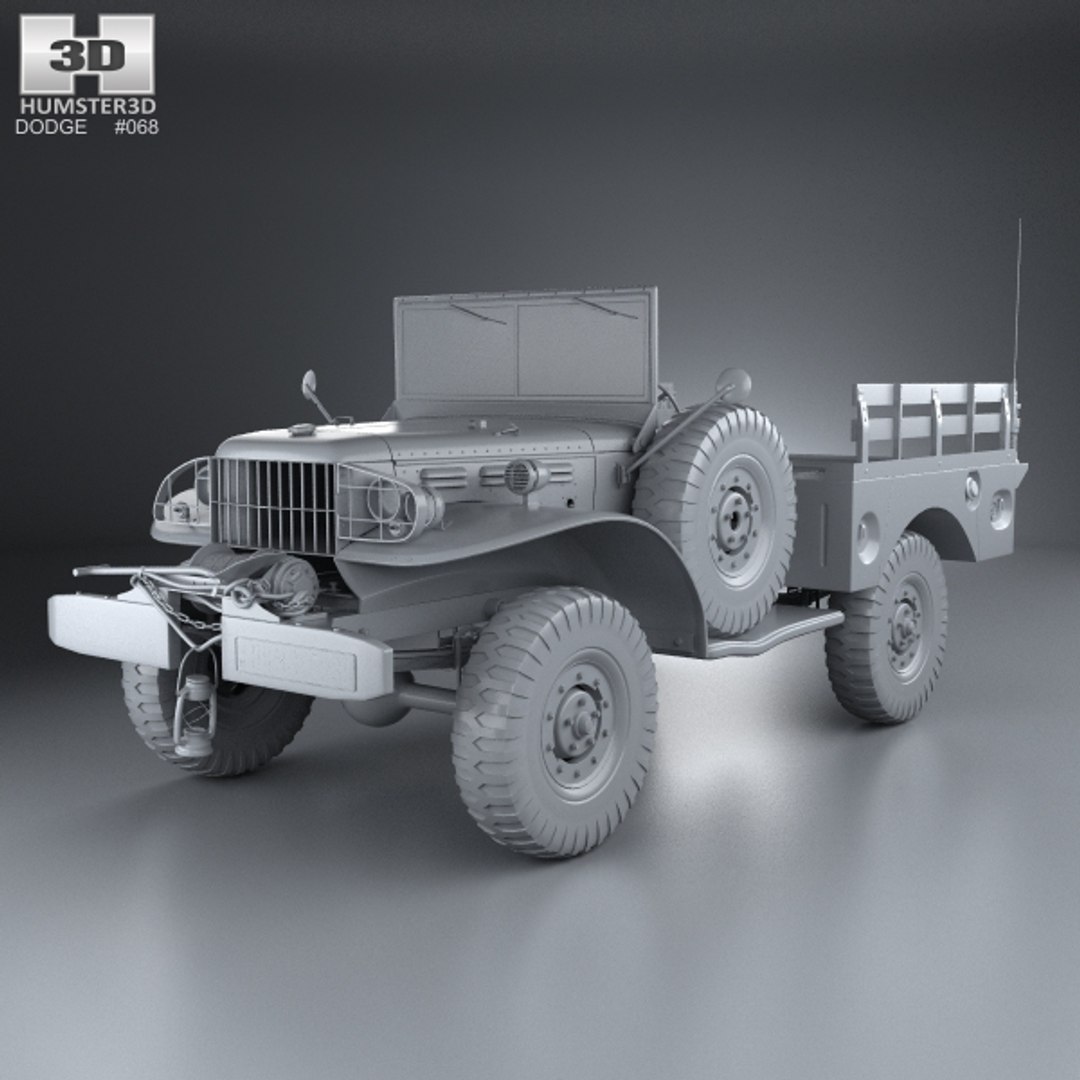 3D dodge wc-52 wc model | 1143934 | TurboSquid