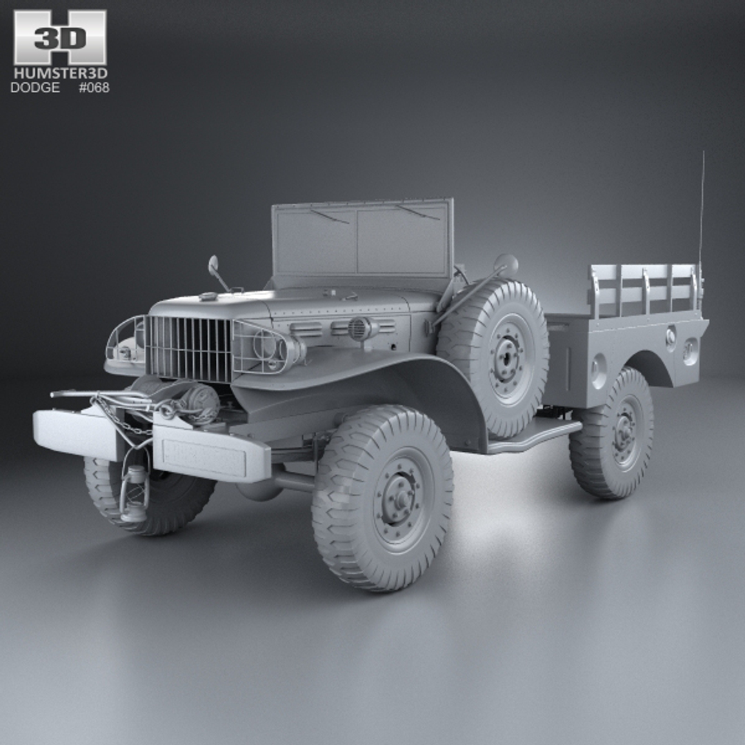 3D dodge wc-52 wc model | 1143934 | TurboSquid