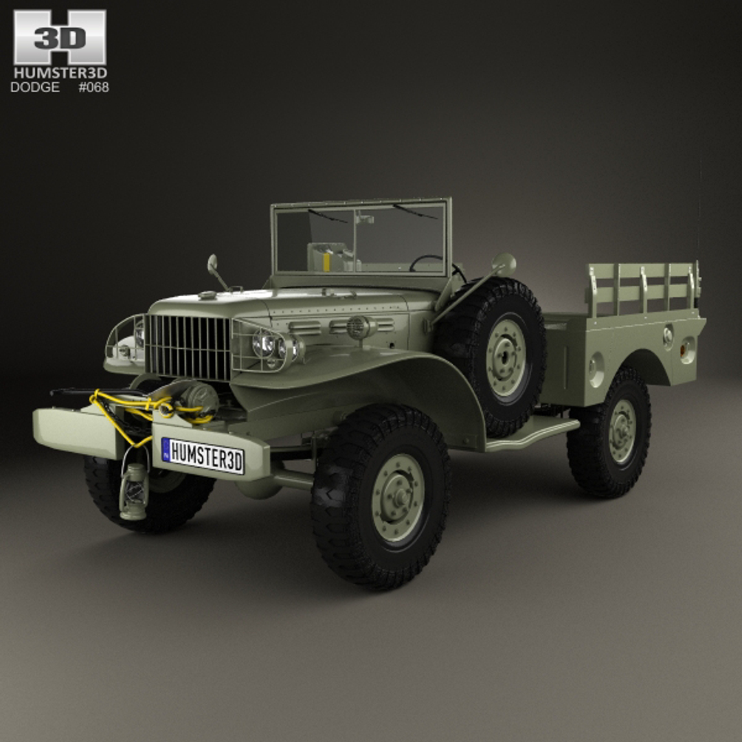 3D dodge wc-52 wc model | 1143934 | TurboSquid