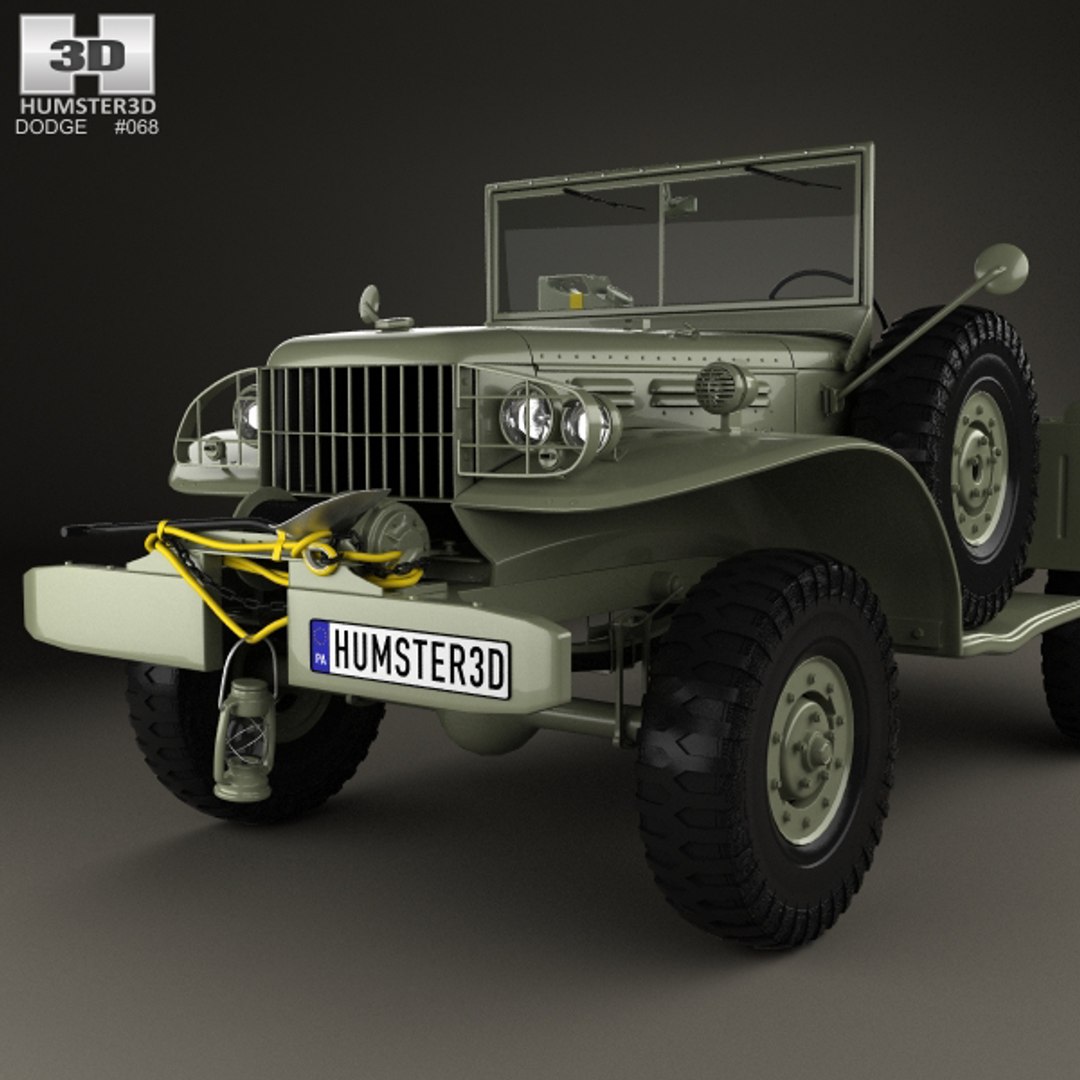 3D dodge wc-52 wc model | 1143934 | TurboSquid