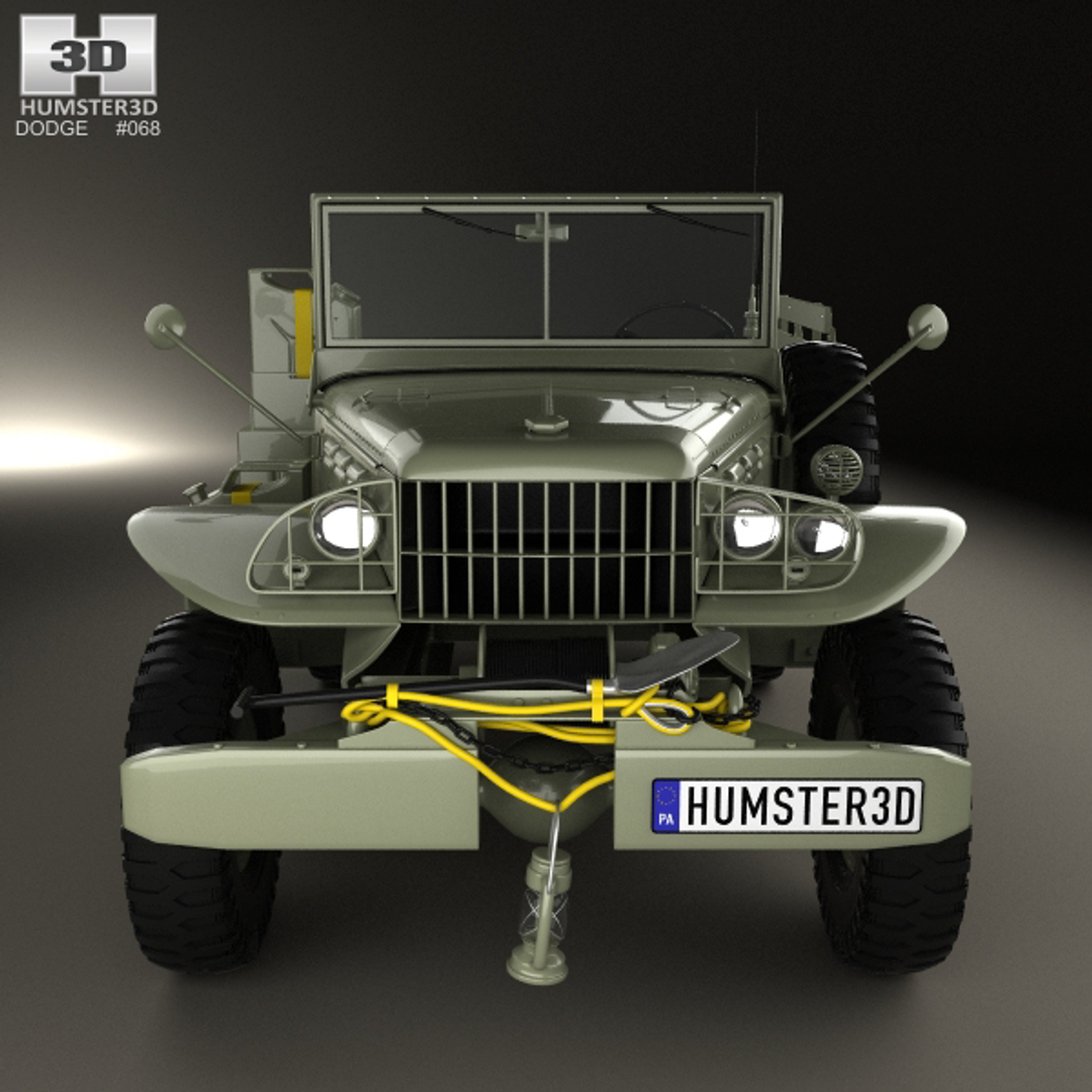 3D dodge wc-52 wc model | 1143934 | TurboSquid