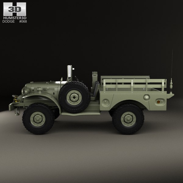 3D dodge wc-52 wc model | 1143934 | TurboSquid