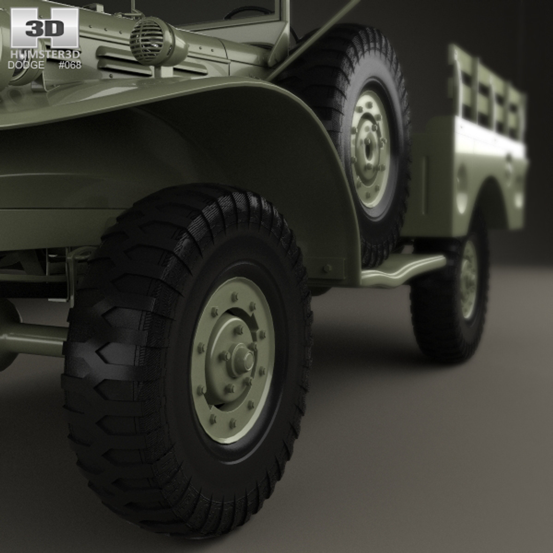 3D dodge wc-52 wc model | 1143934 | TurboSquid