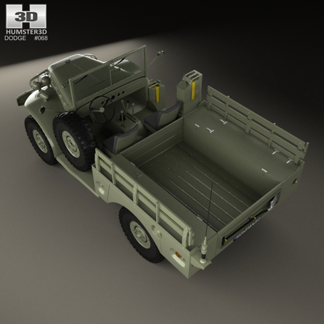 3D dodge wc-52 wc model | 1143934 | TurboSquid