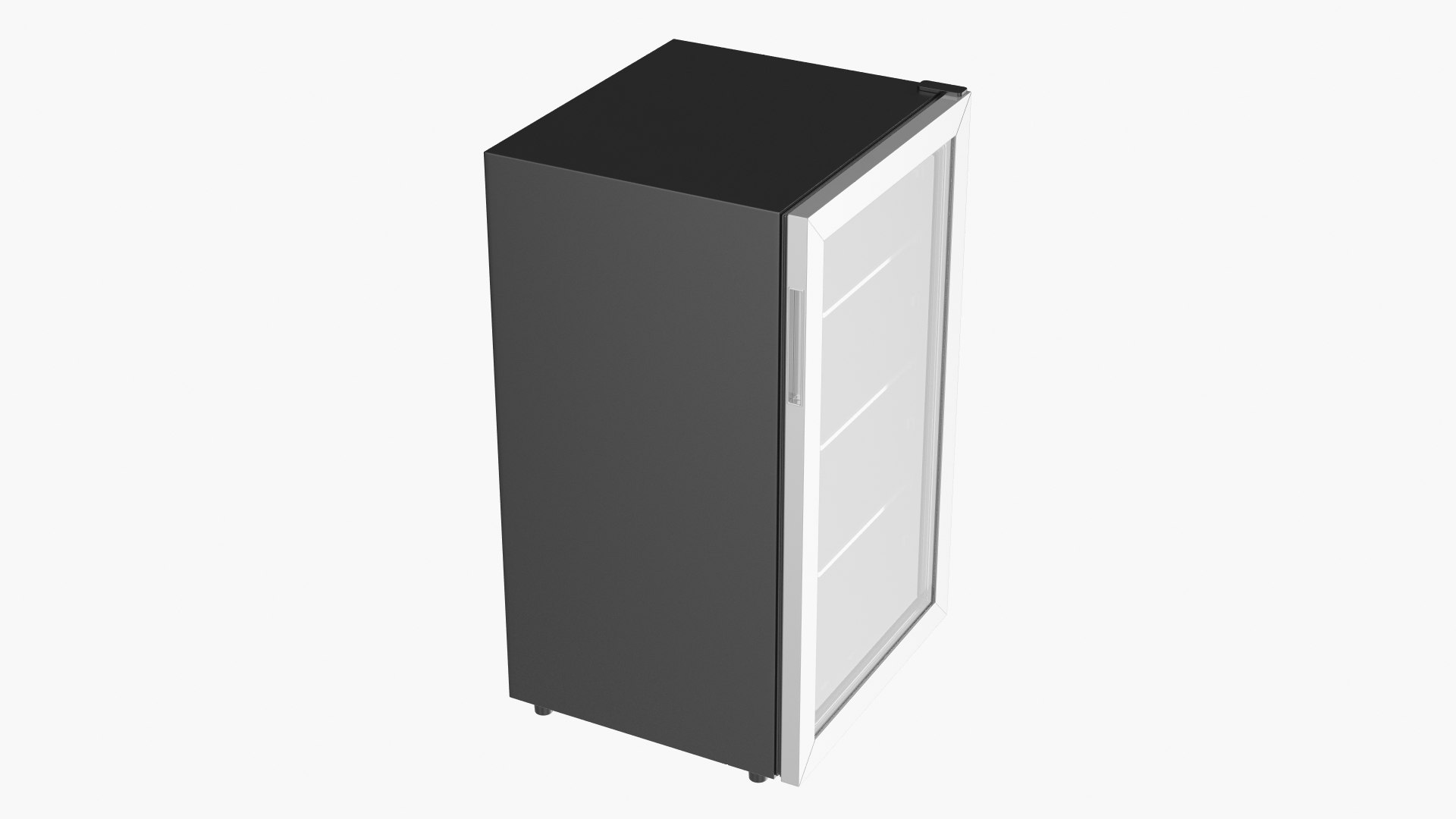 3D Refrigerator Silver Model - TurboSquid 2509607
