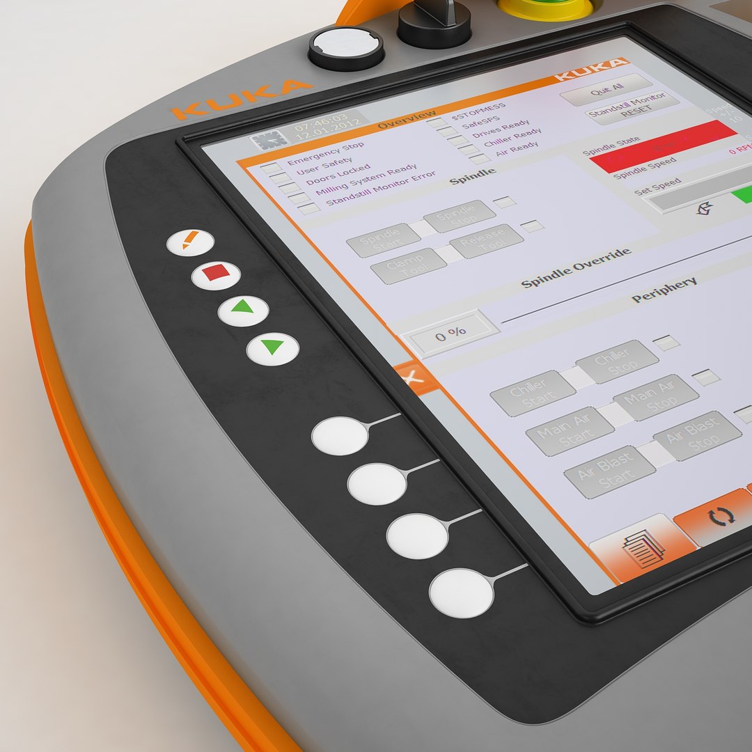 Kuka Smartpad Model - TurboSquid 1189970