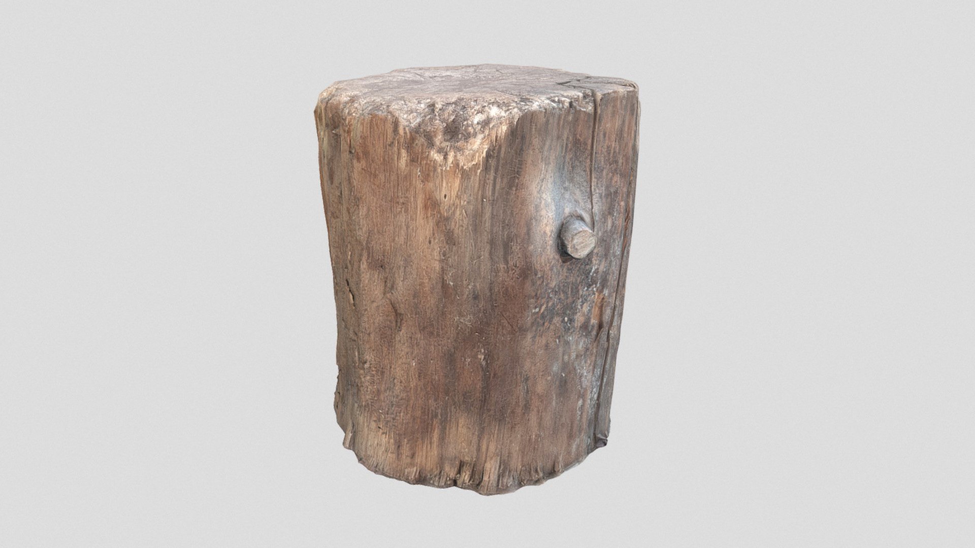 Tree Stump For Chopping Wood 3D - TurboSquid 1981888