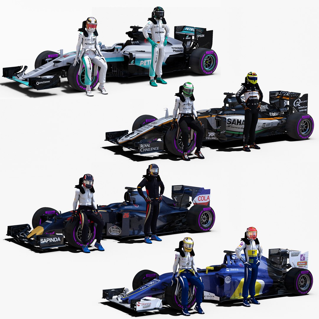 Formula 1 2016 3d Max