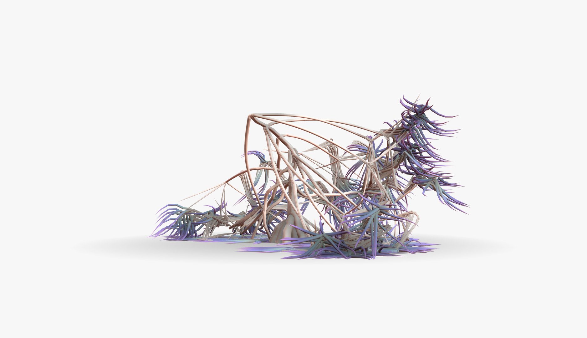 Alien Plants Set 005 3D Model - TurboSquid 2130330