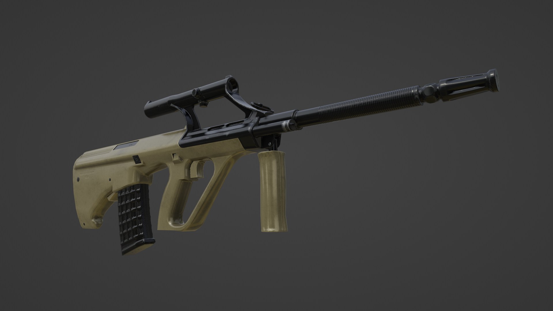 3D Steyr AUG model - TurboSquid 2065446