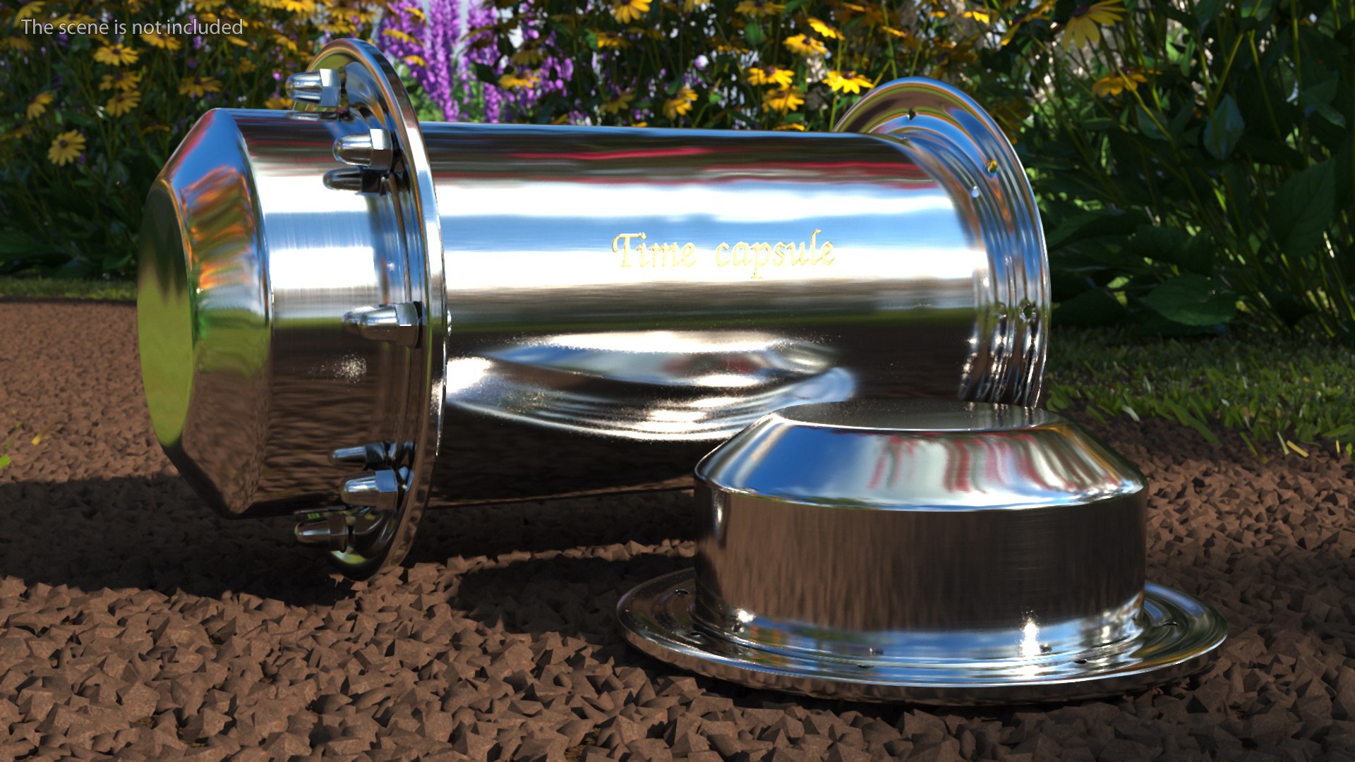 3D Model Time Capsule - TurboSquid 1961643