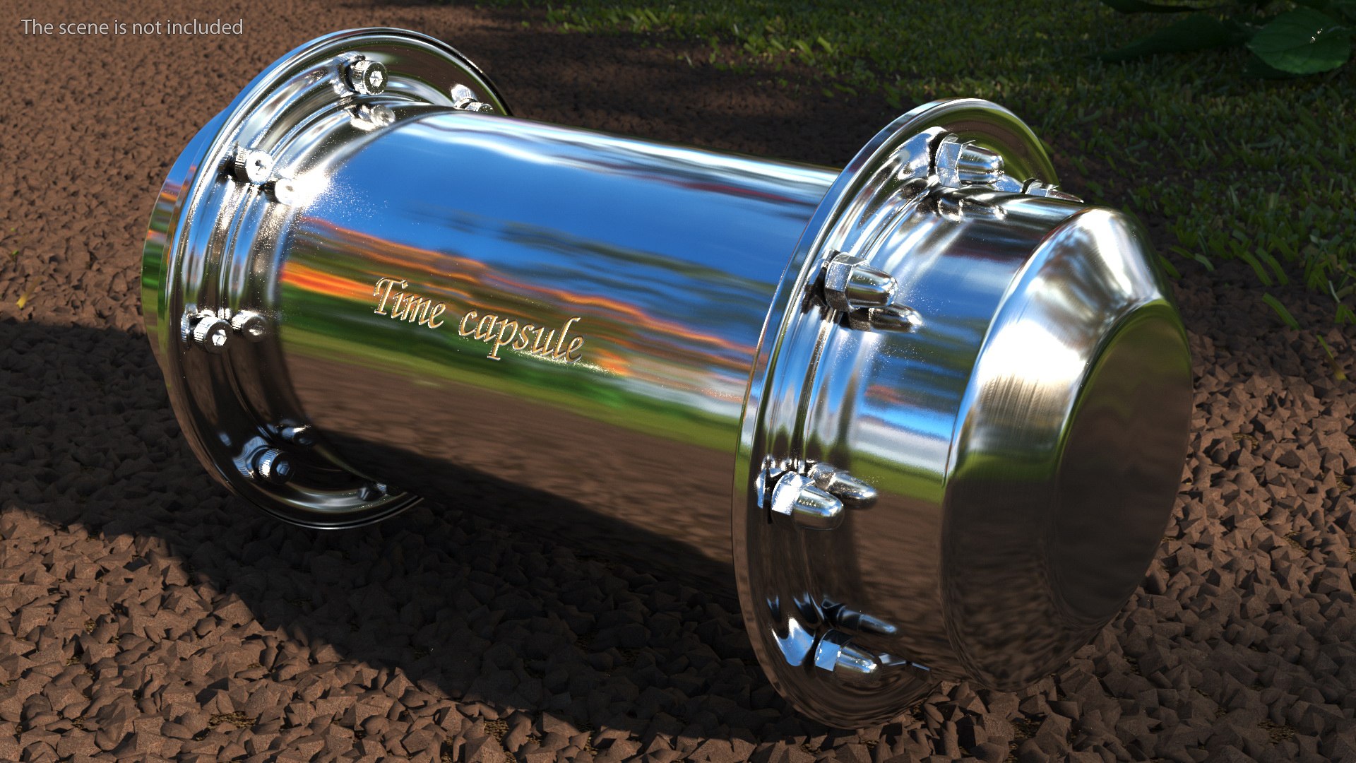 3D Model Time Capsule - TurboSquid 1961643