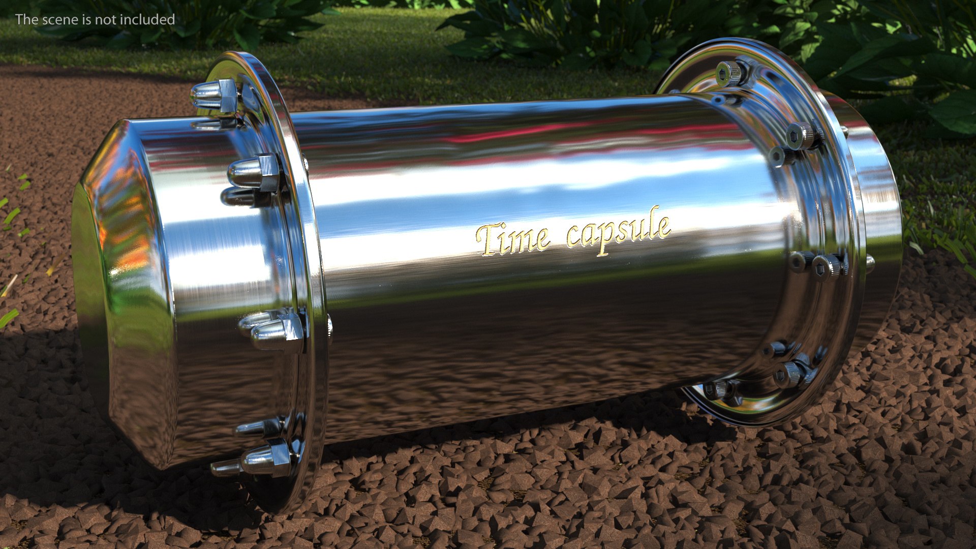 3D Model Time Capsule - TurboSquid 1961643