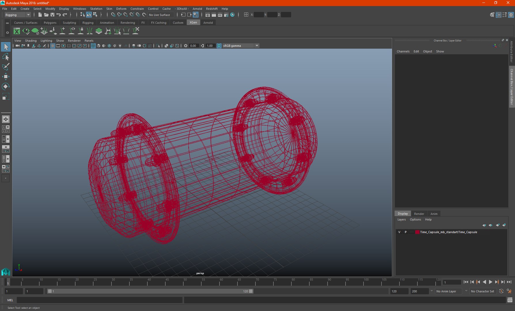 3D Model Time Capsule - TurboSquid 1961643