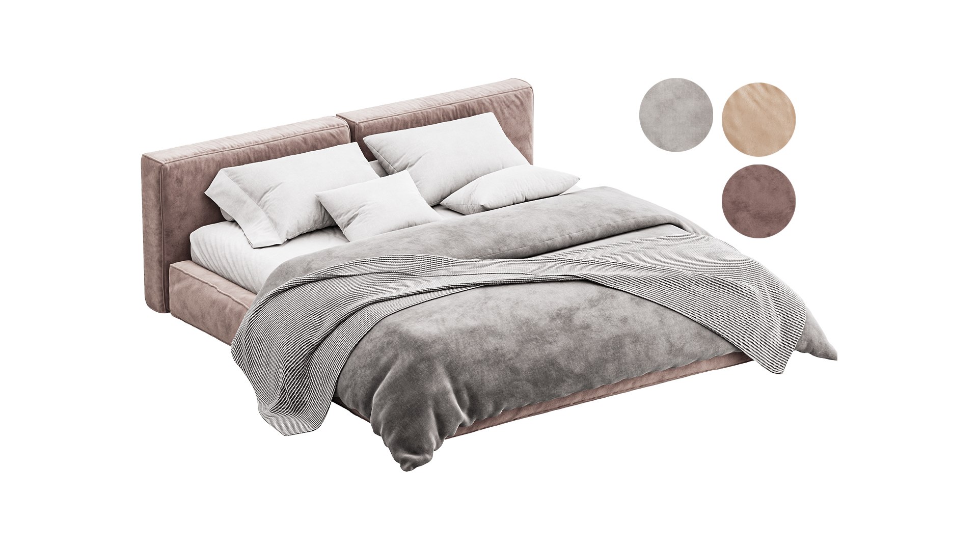 BOCA NAVI BED 3D - TurboSquid 2377193